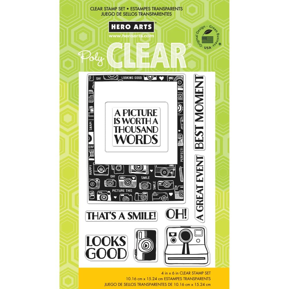 Hero Arts: Looks Good - Clear Stamps - HOBBYKUNST NORGE
