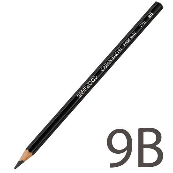Graphite Line - Artist graphite pencil - 9B - HOBBYKUNST NORGE