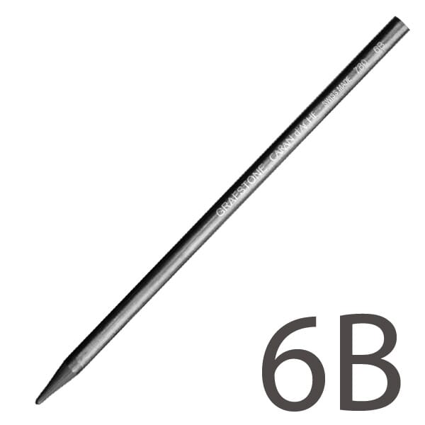 Grafstone pure graphite pencil 6B - HOBBYKUNST NORGE