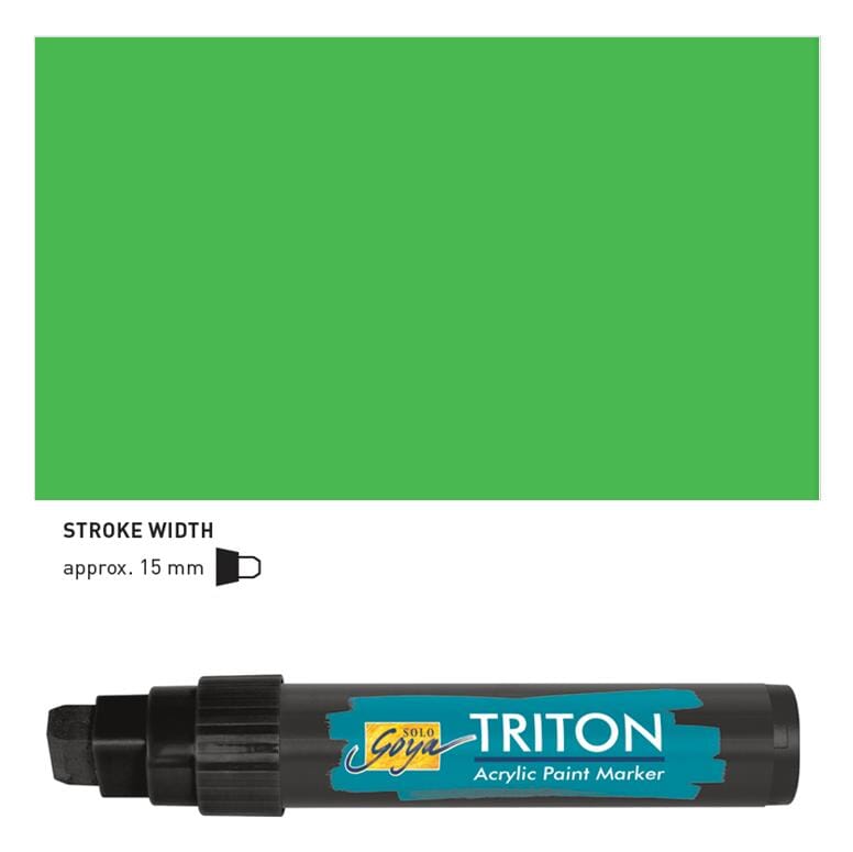 Triton Acrylic Paint Marker 15.0 - Yellowish Green - HOBBYKUNST NORGE