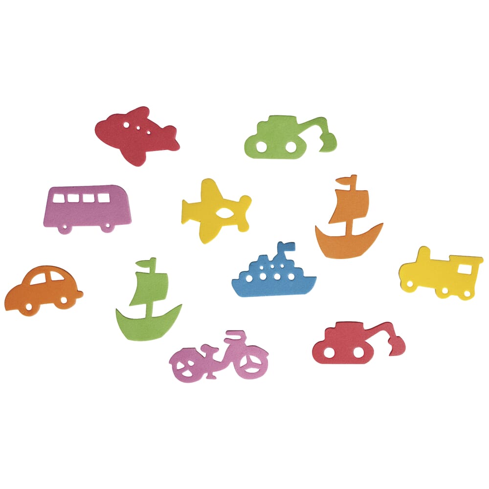 Mosegummi figurer - Kjøretøy, 80/Pkg - HOBBYKUNST NORGE