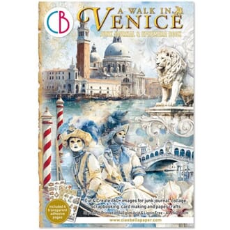 Ciao Bella - A Walk in Venice A4 Junk Journal Ephemera Book ...
