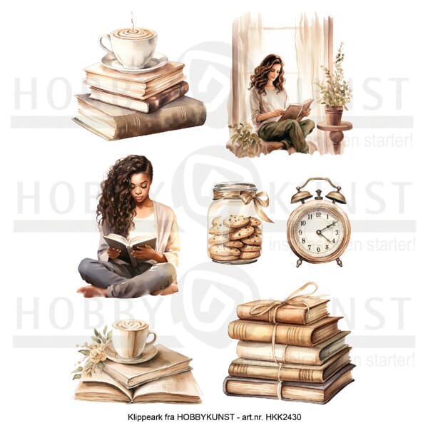 Klippeark - Bokglede - HOBBYKUNST NORGE