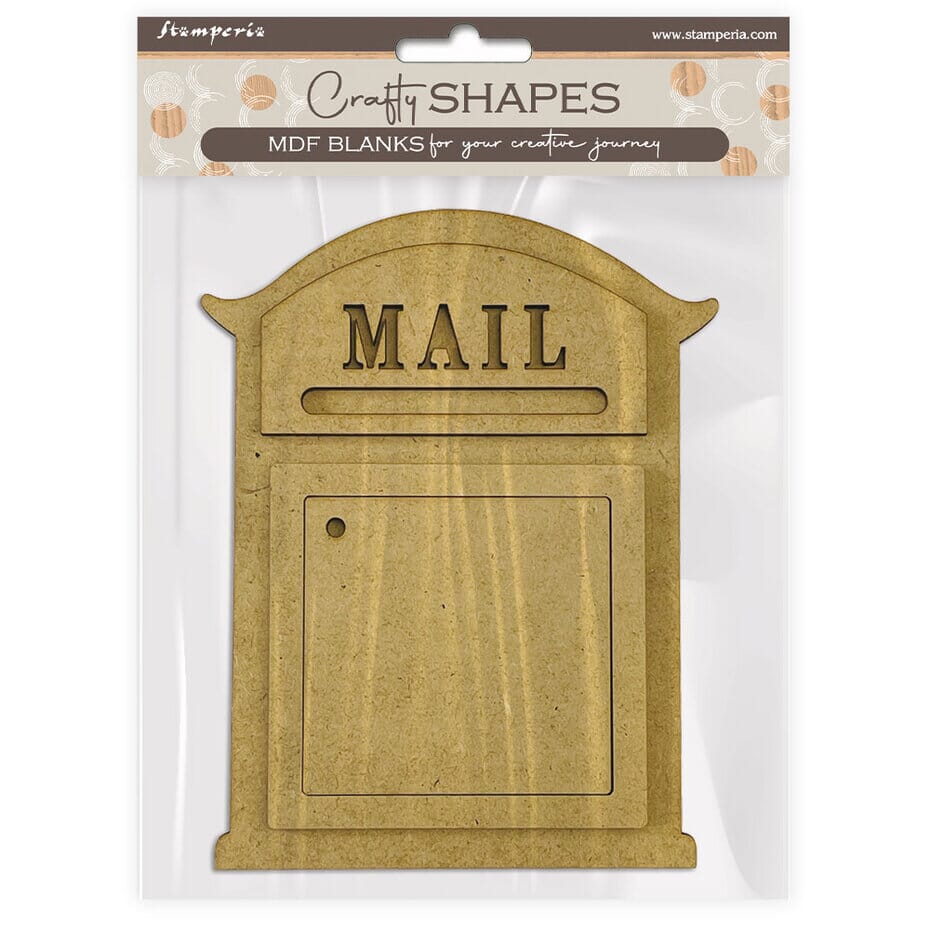 Stamperia - Mail Box MDF Crafty Shapes Blanks - HOBBYKUNST NORGE