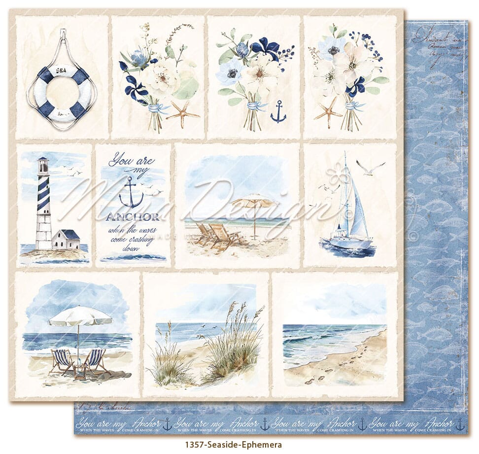 Maja Design: Ephemera - Seaside - HOBBYKUNST NORGE
