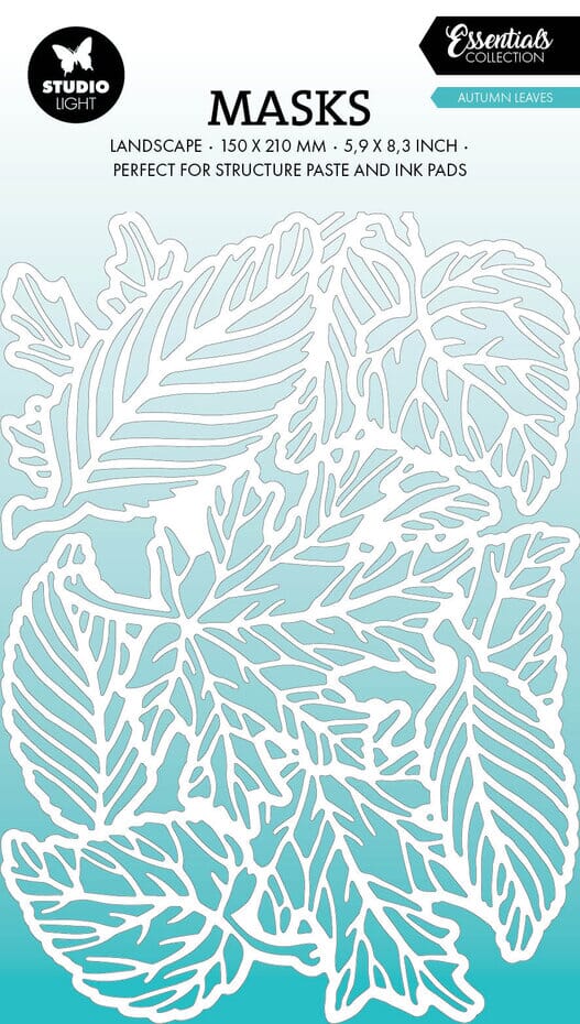 Studio Light - Autumn Leaves Landscape Mask - HOBBYKUNST NORGE