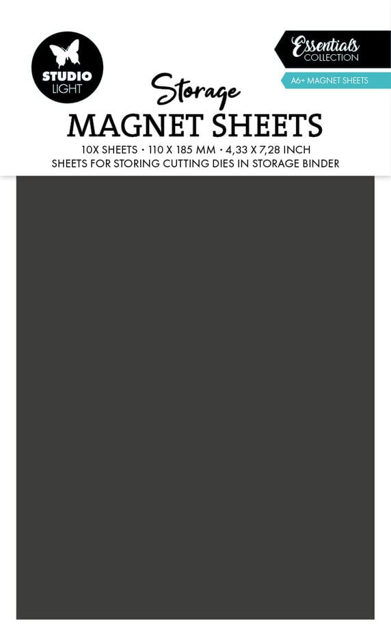 Studio Light - Storage Magnet Sheets A6+ Magnetic Sheets - HOBBYKUNST NORGE