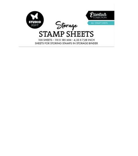 Studio Light - Storage Stamp Sheets A6+ Stamp Sheets - HOBBYKUNST NORGE